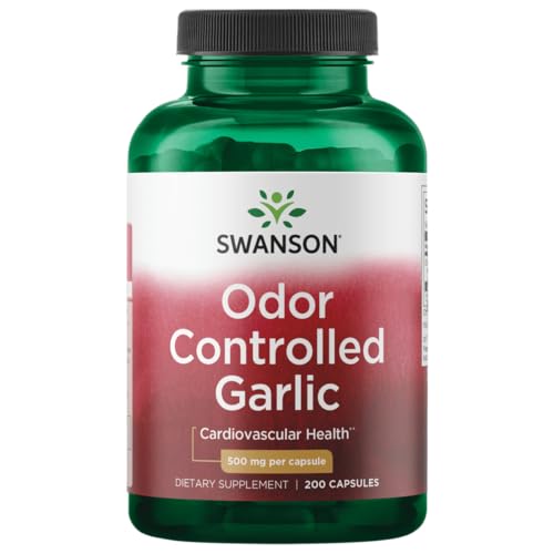 Swanson garlic supplement for health