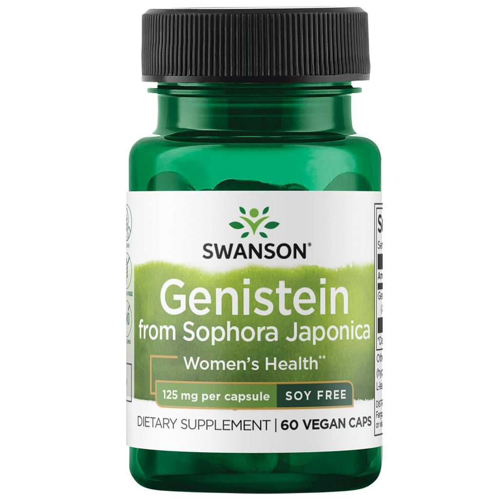 Swanson Genistein vegan capsules benefits