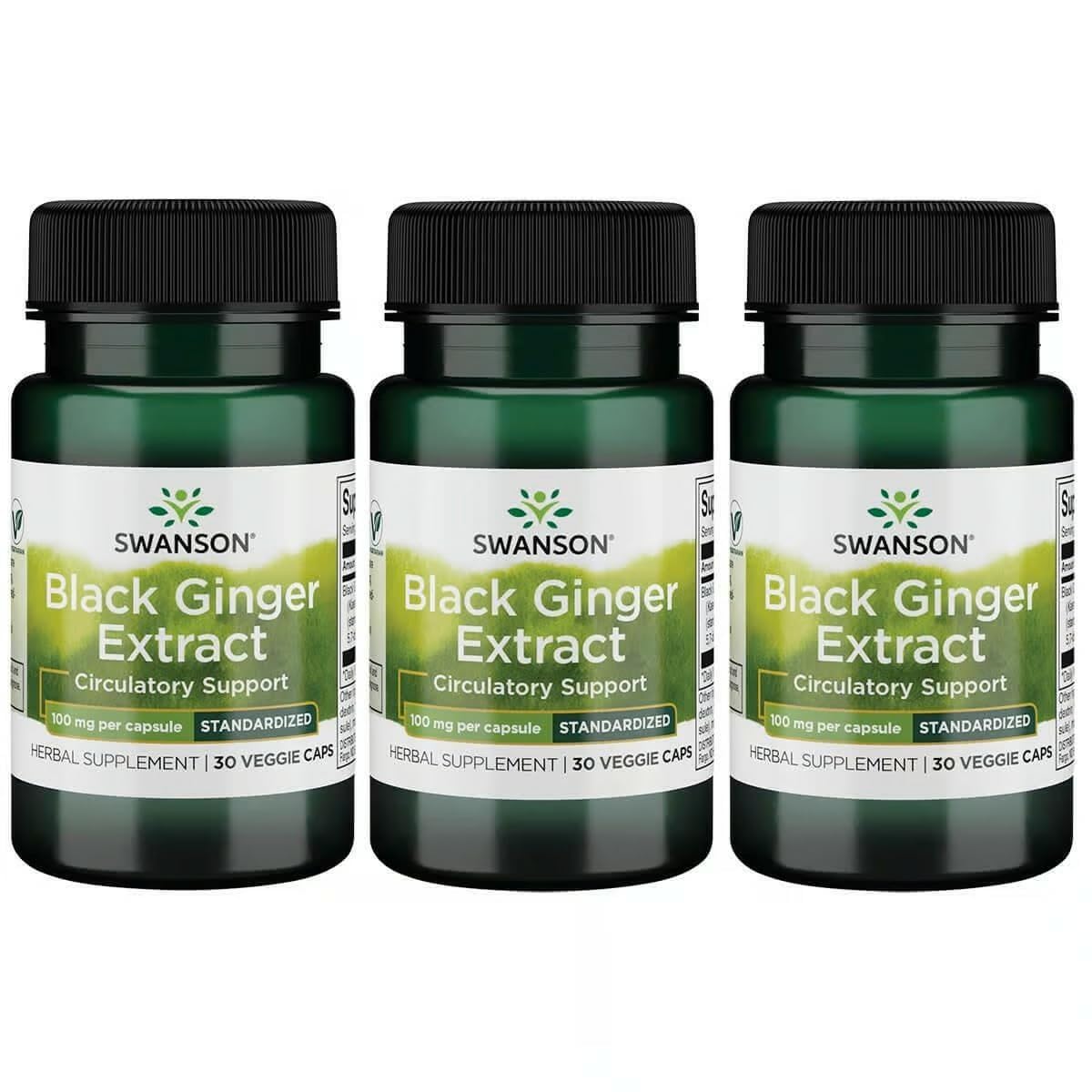 Swanson ginger tea extract capsules