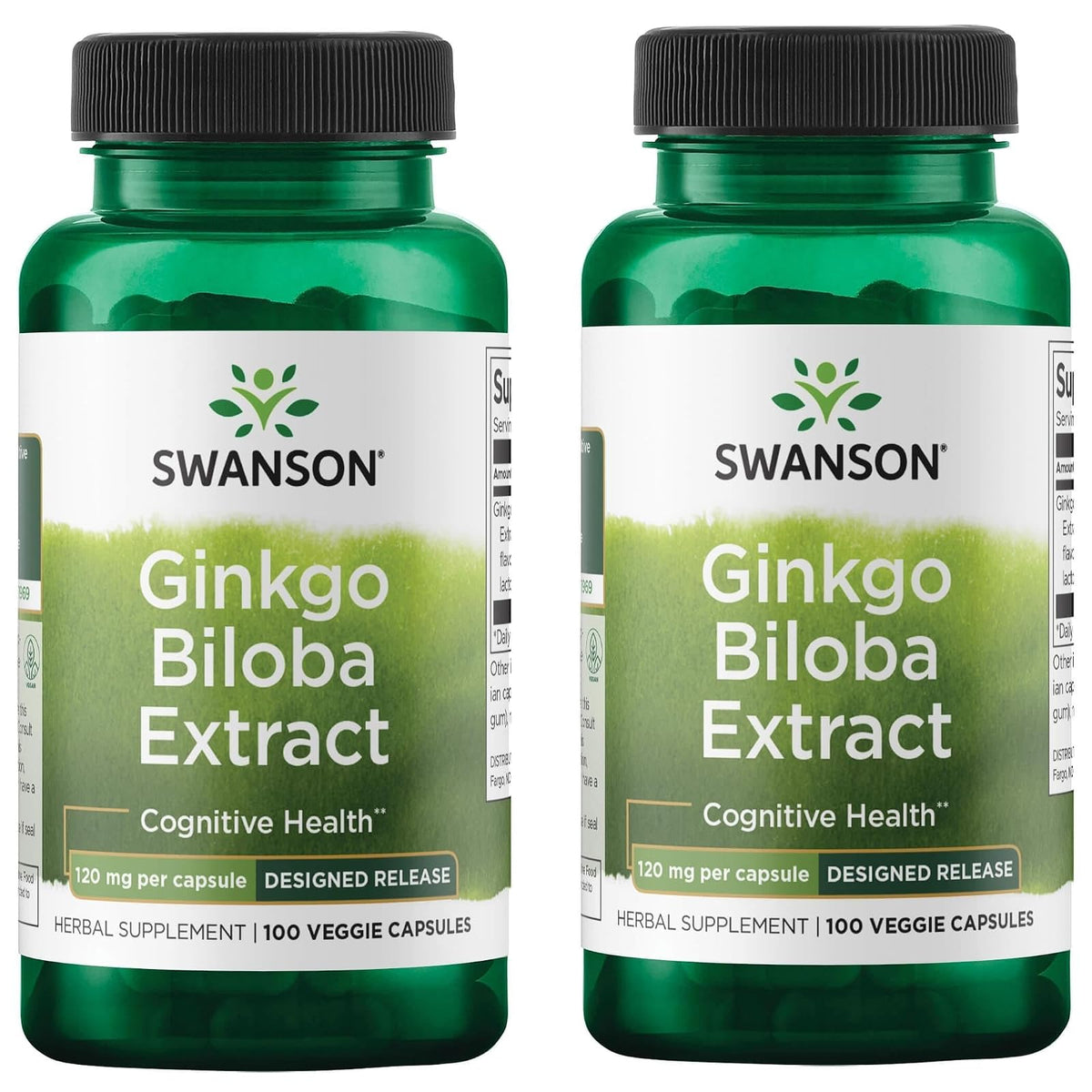 Swanson Ginkgo Biloba Extract capsules for memory support