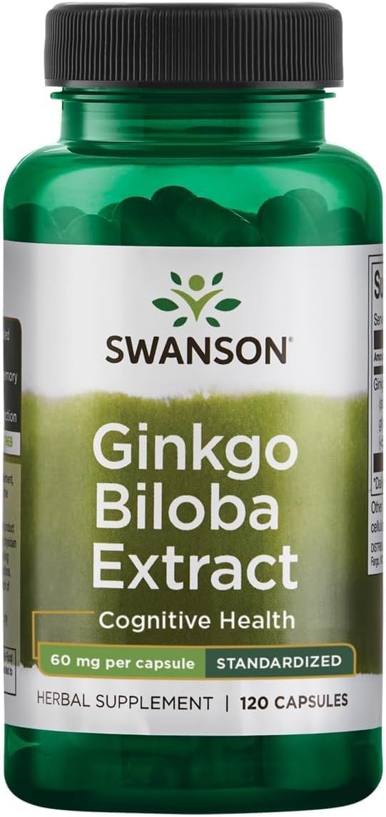Swanson ginkgo biloba extract capsules