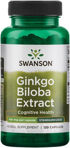 Swanson ginkgo biloba extract capsules
