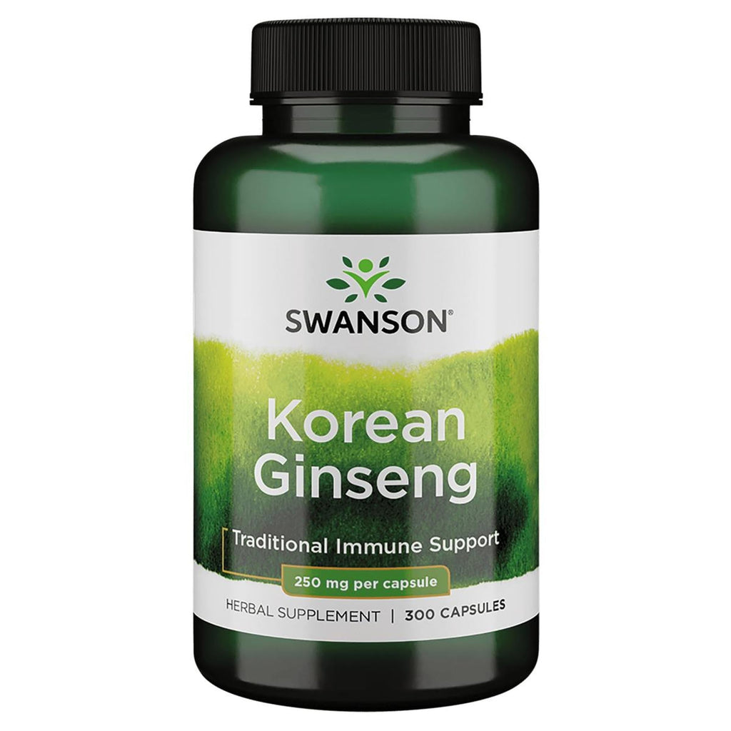 Swanson ginseng capsules for energy