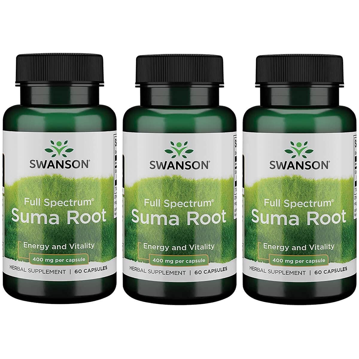 Swanson ginseng capsules for energy