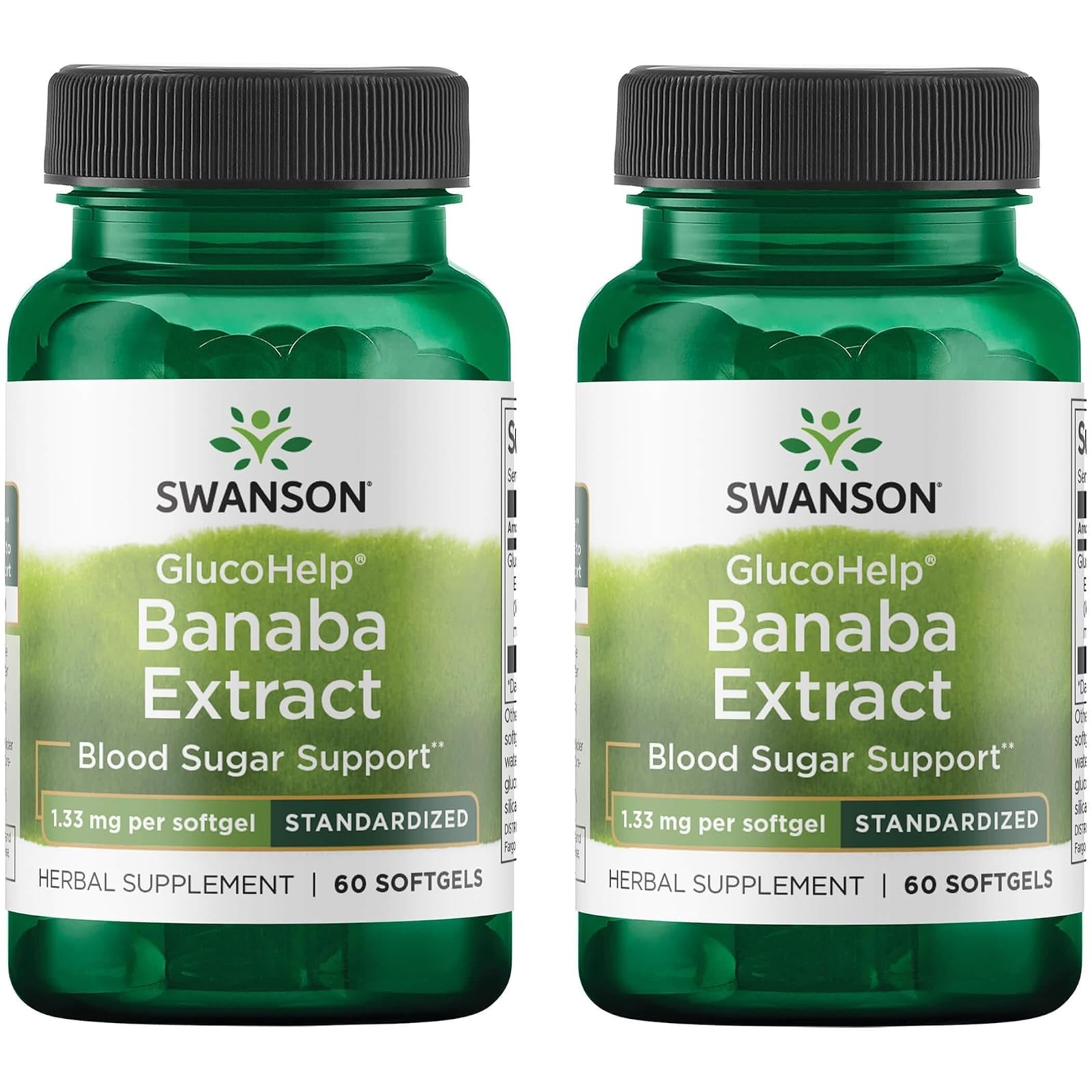 Swanson GlucoHelp Banaba Extract multivitamin for seniors