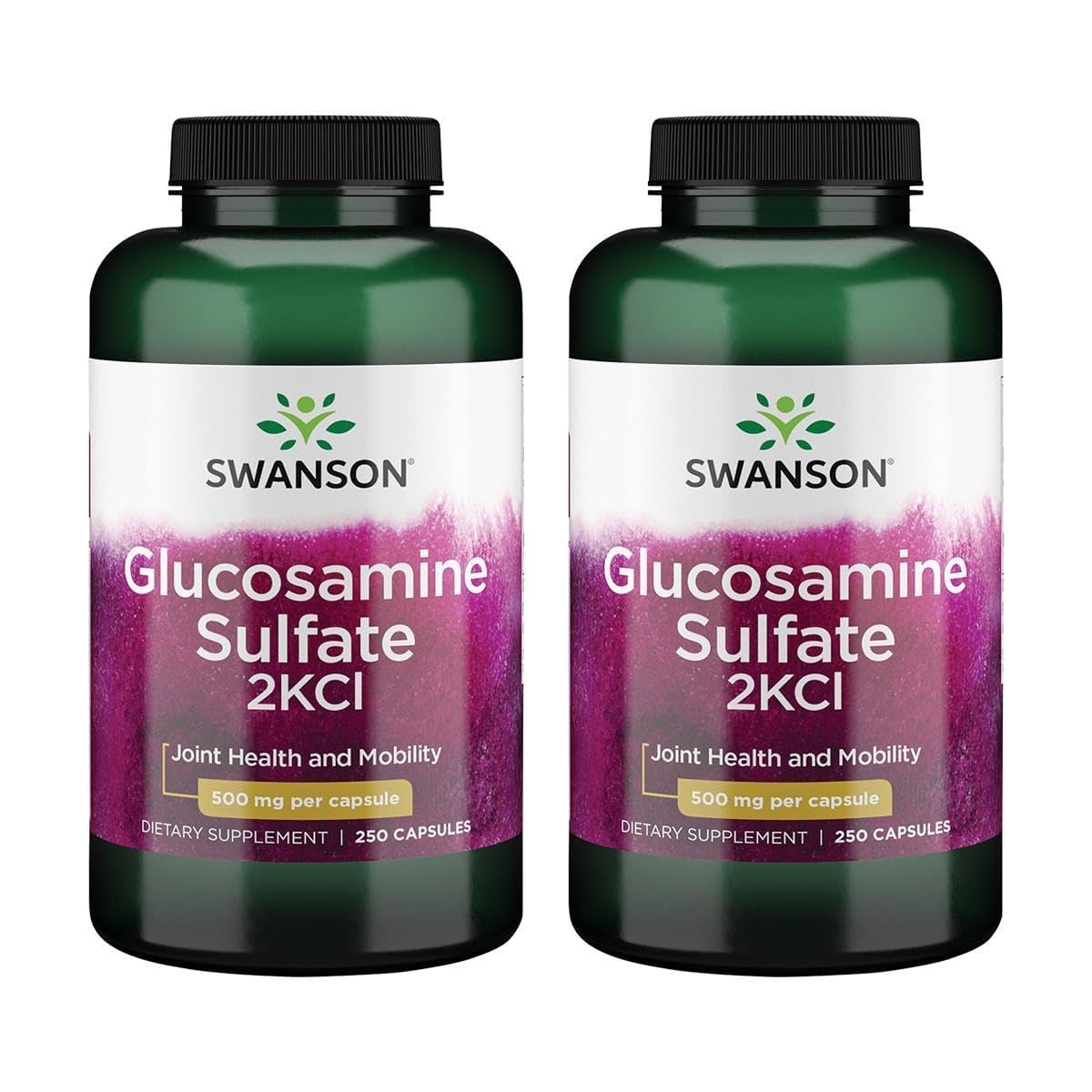 Swanson glucosamine sulfate capsules for joint health