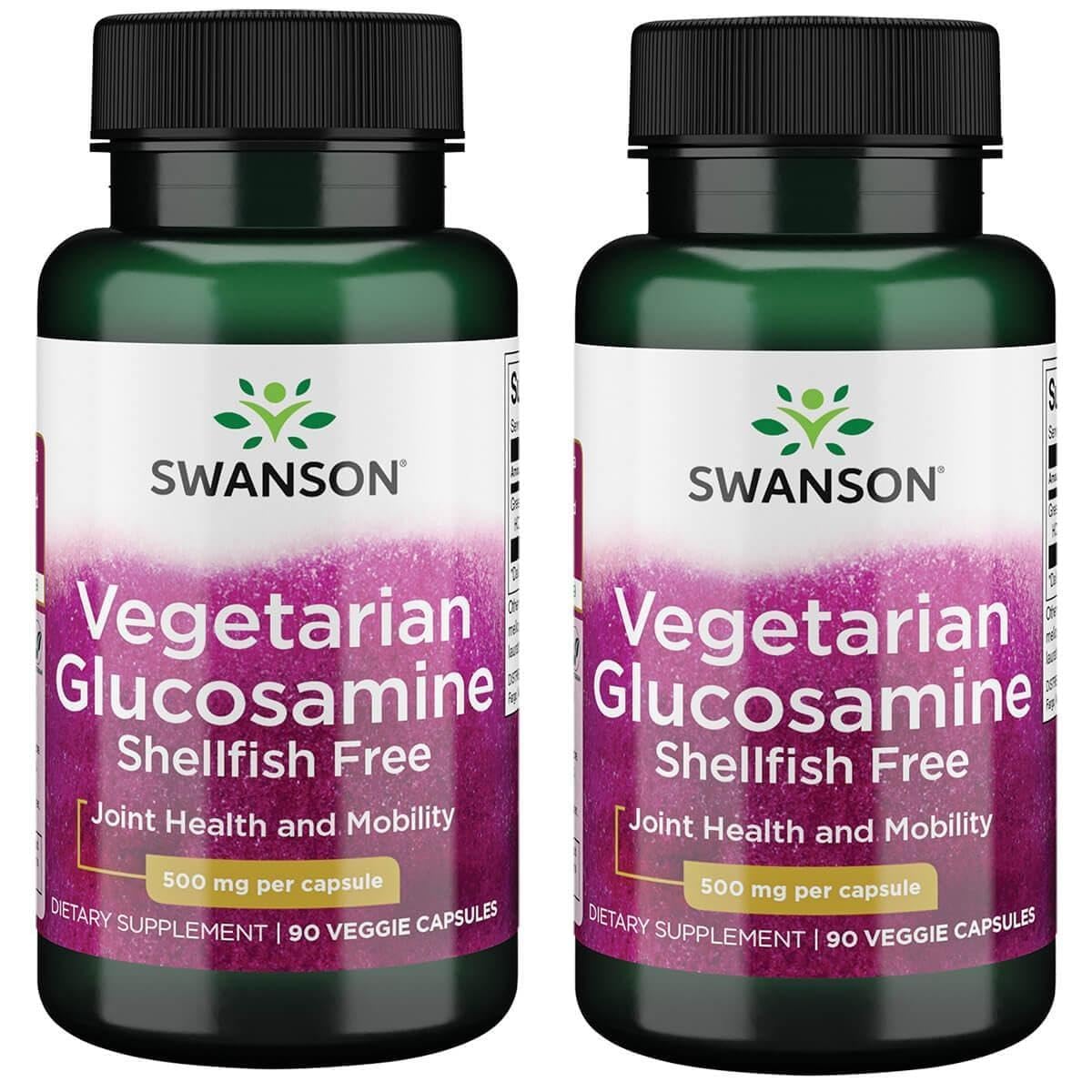 Swanson glucosamine veggie capsules for joints