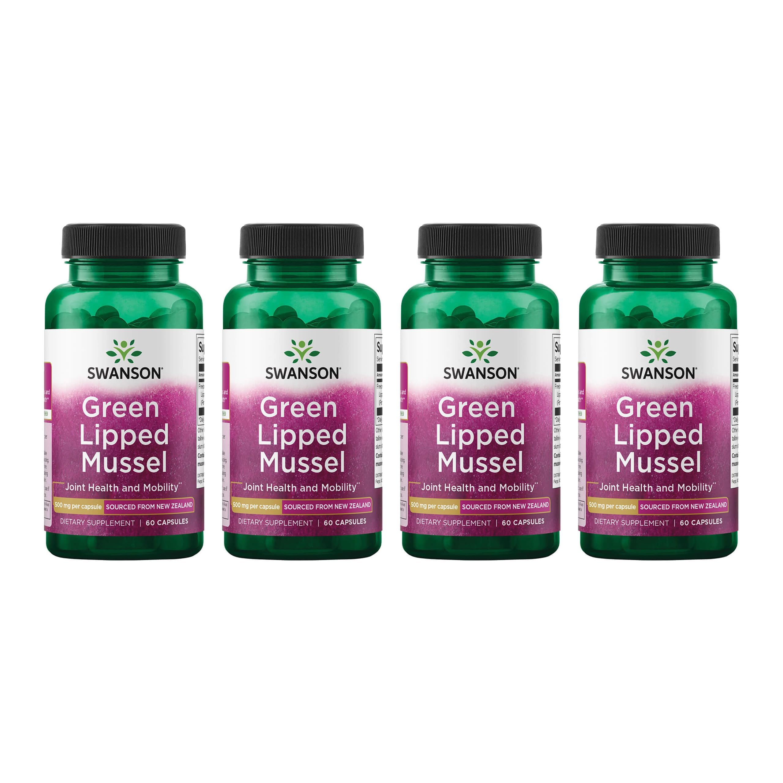 Swanson Green Lipped Mussel for joint health
