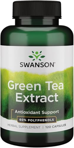 Swanson Green Tea Extract capsules for energy