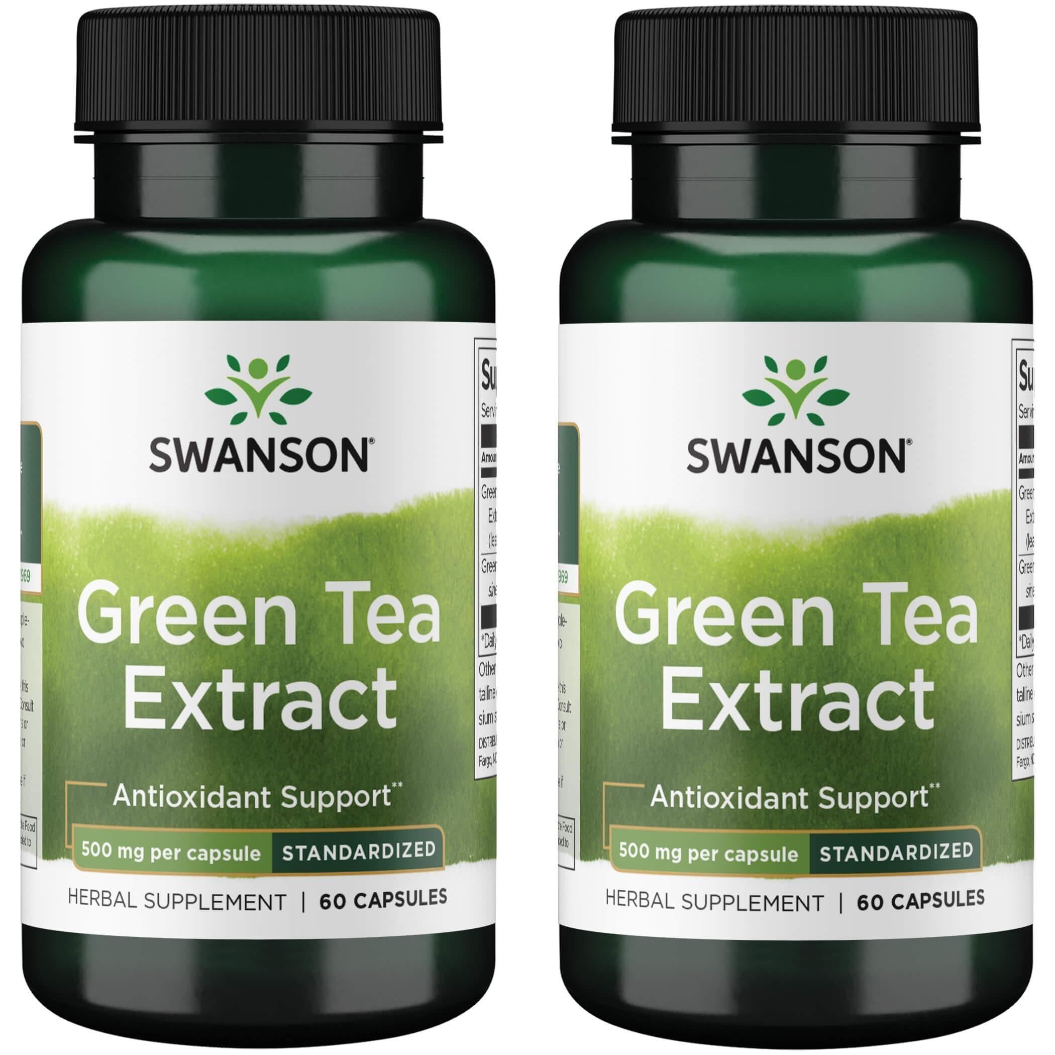 Swanson green tea extract capsules