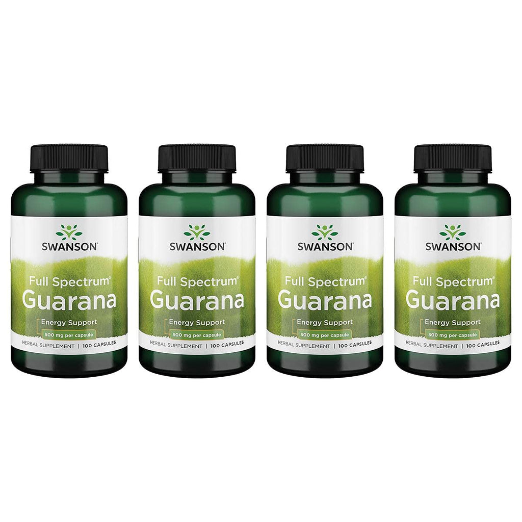 Swanson Guarana energy booster capsules