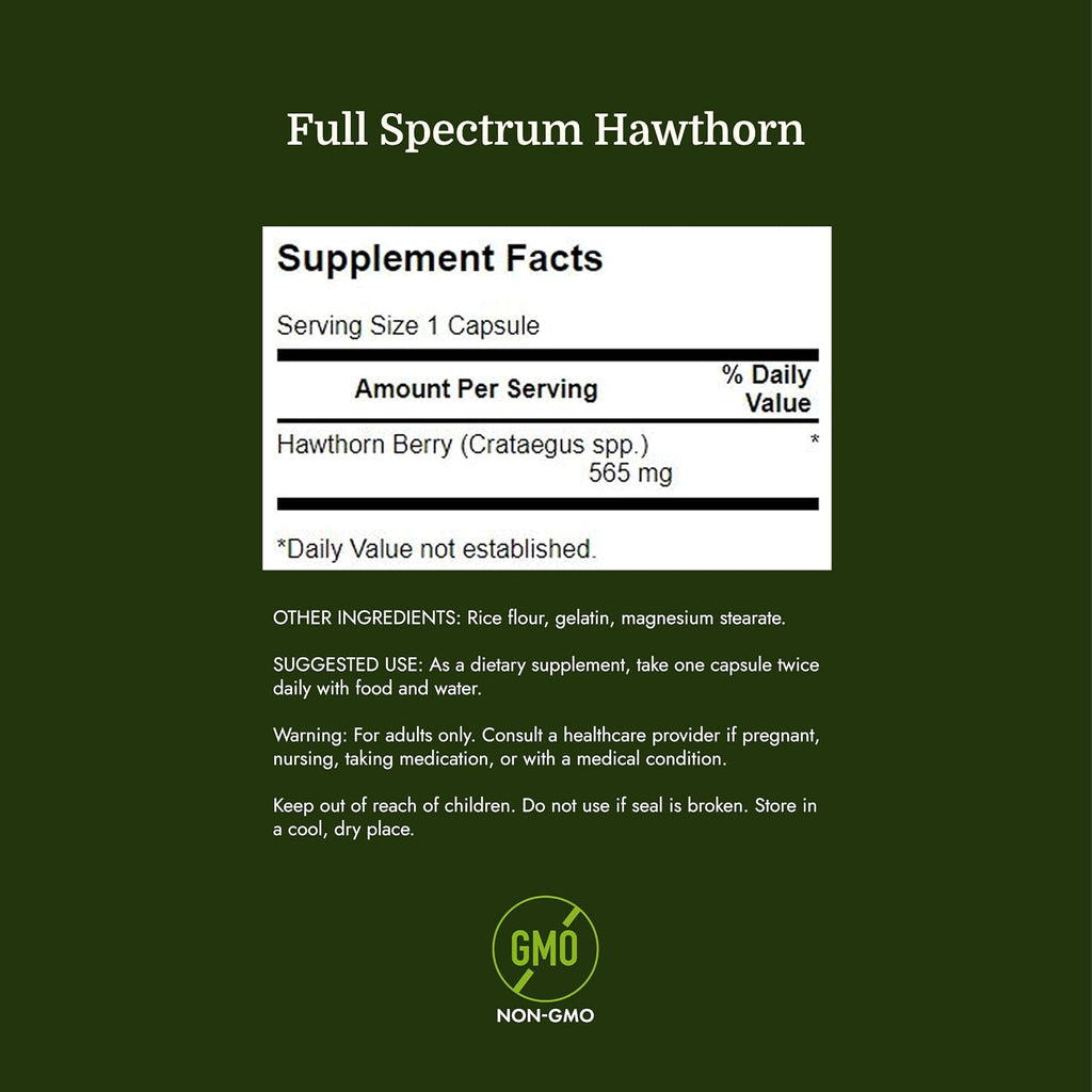Swanson Hawthorn Berry for cardiovascular support