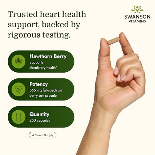 Swanson hawthorn for cardiovascular support