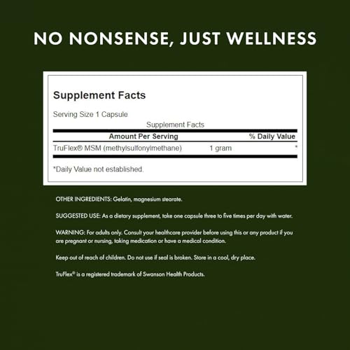 Swanson herbal capsules for calmness