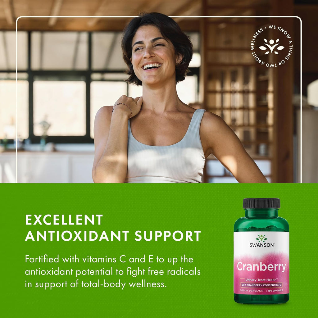 Swanson herbal cranberry softgels