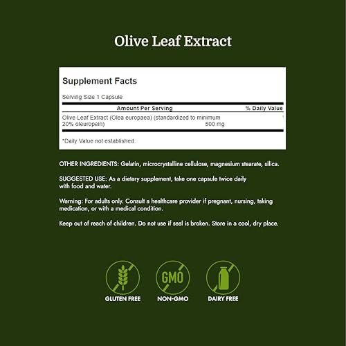 Swanson herbal olive leaf remedy