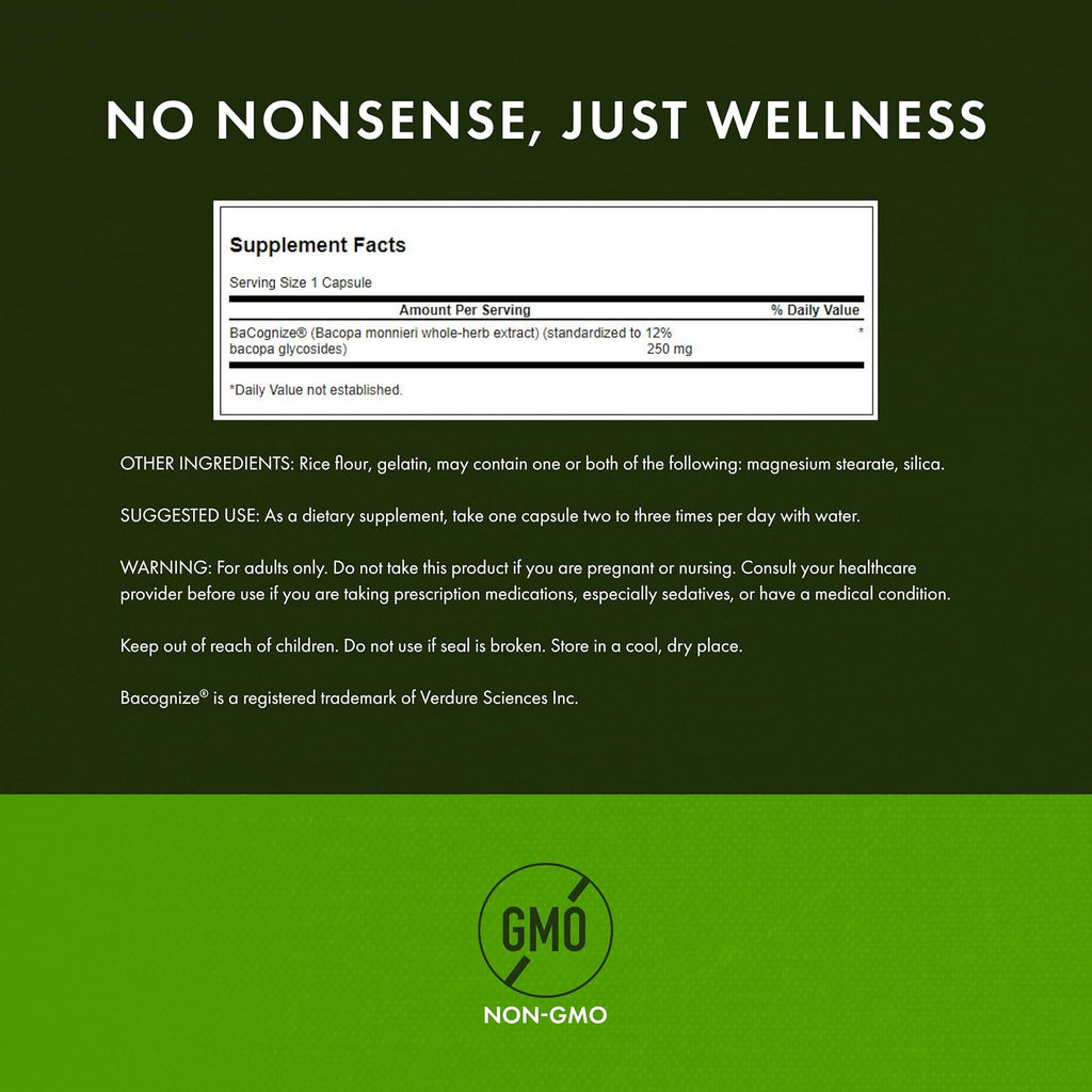 Swanson herbal supplement for mental clarity