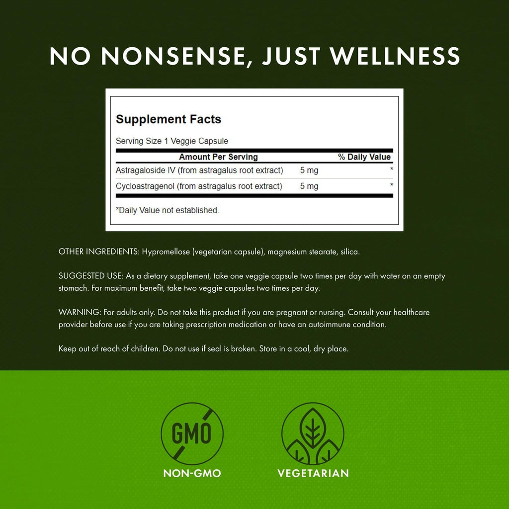 Swanson herbal supplement for vitality