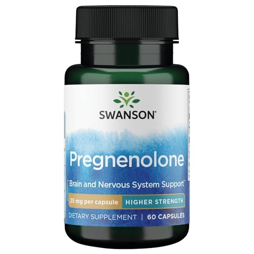 Swanson high potency pregnenolone capsules