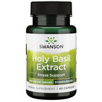 Swanson Holy Basil Extract capsules for stress relief