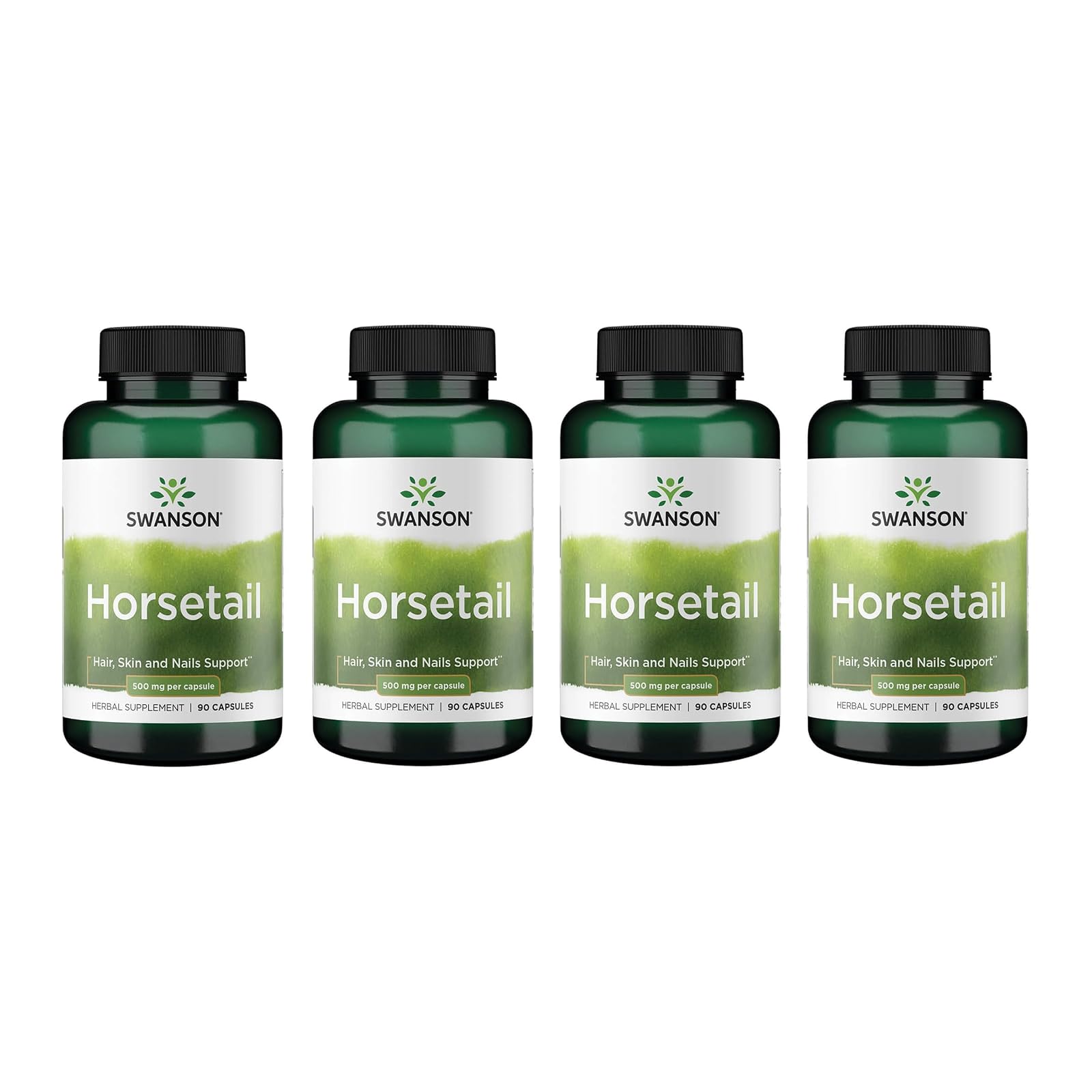 Swanson horsetail capsules for hair health