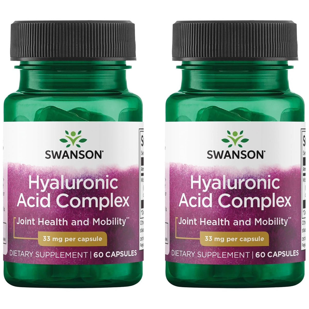 Swanson Hyaluronic Acid Complex capsules for hydration