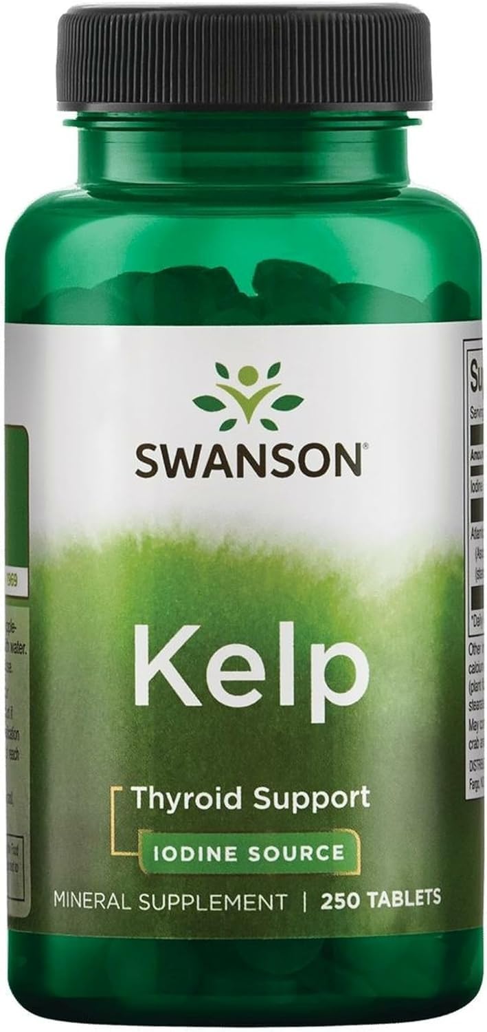 Swanson iodine supplement for thyroid health