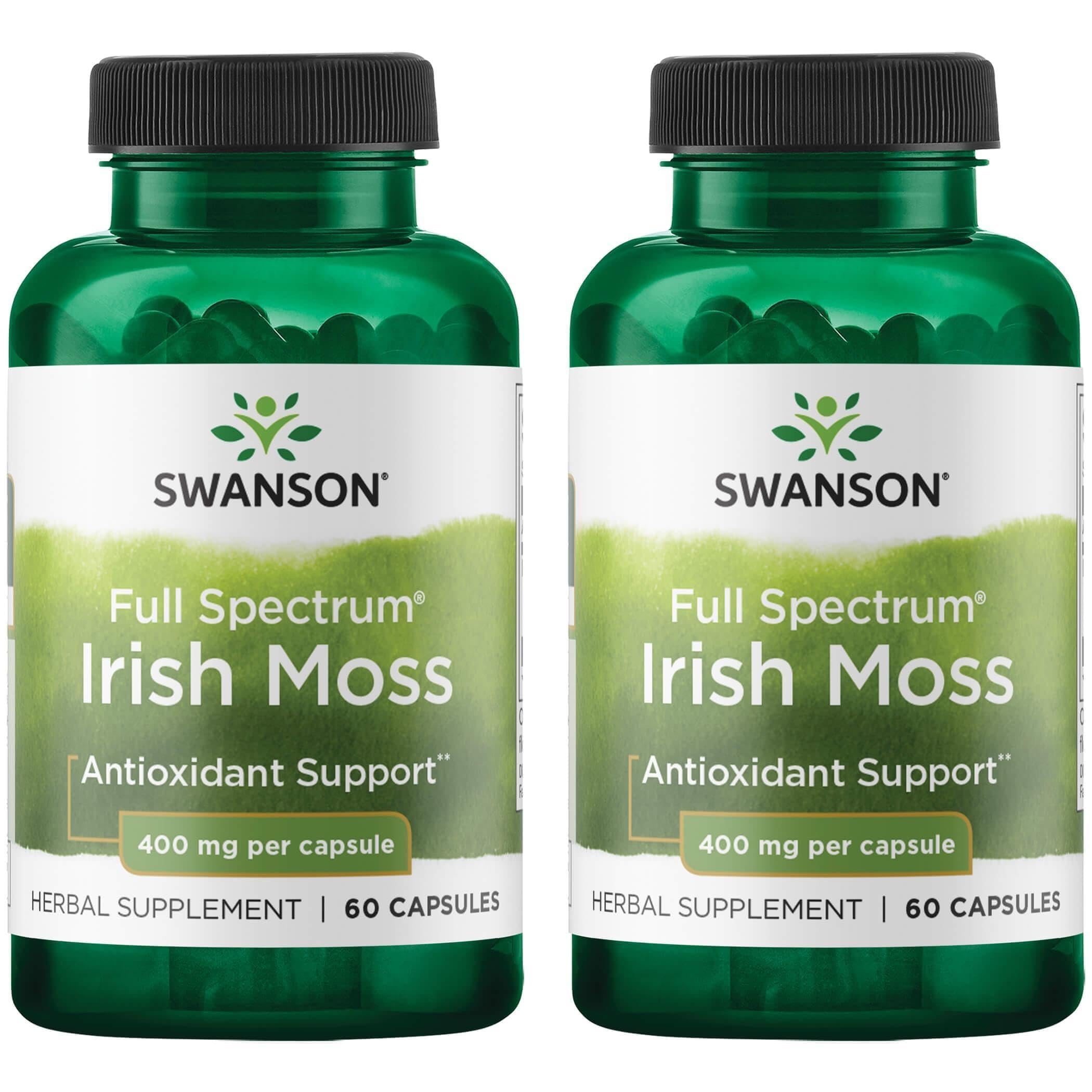 Swanson Irish Moss 400mg capsules