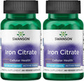Swanson Iron Citrate 25 mg capsules