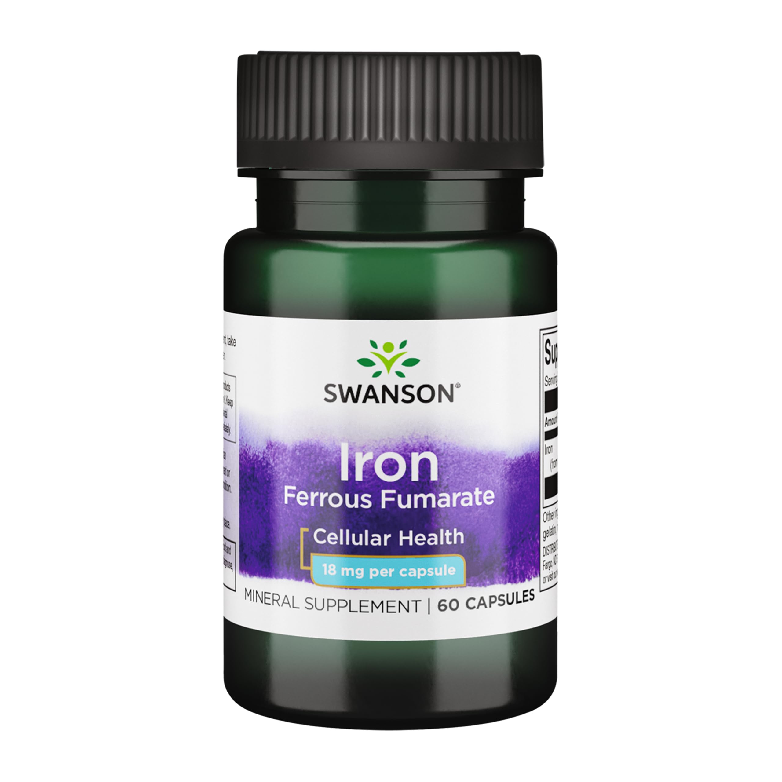 Swanson iron supplement for energy