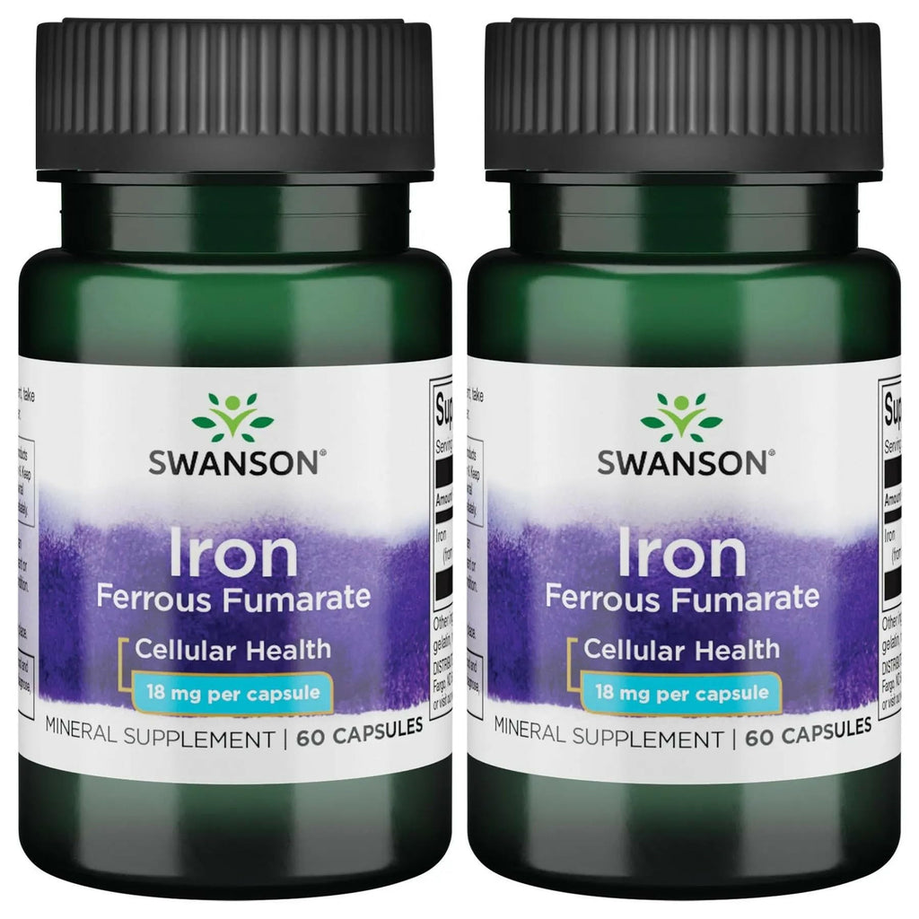Swanson iron supplement for energy