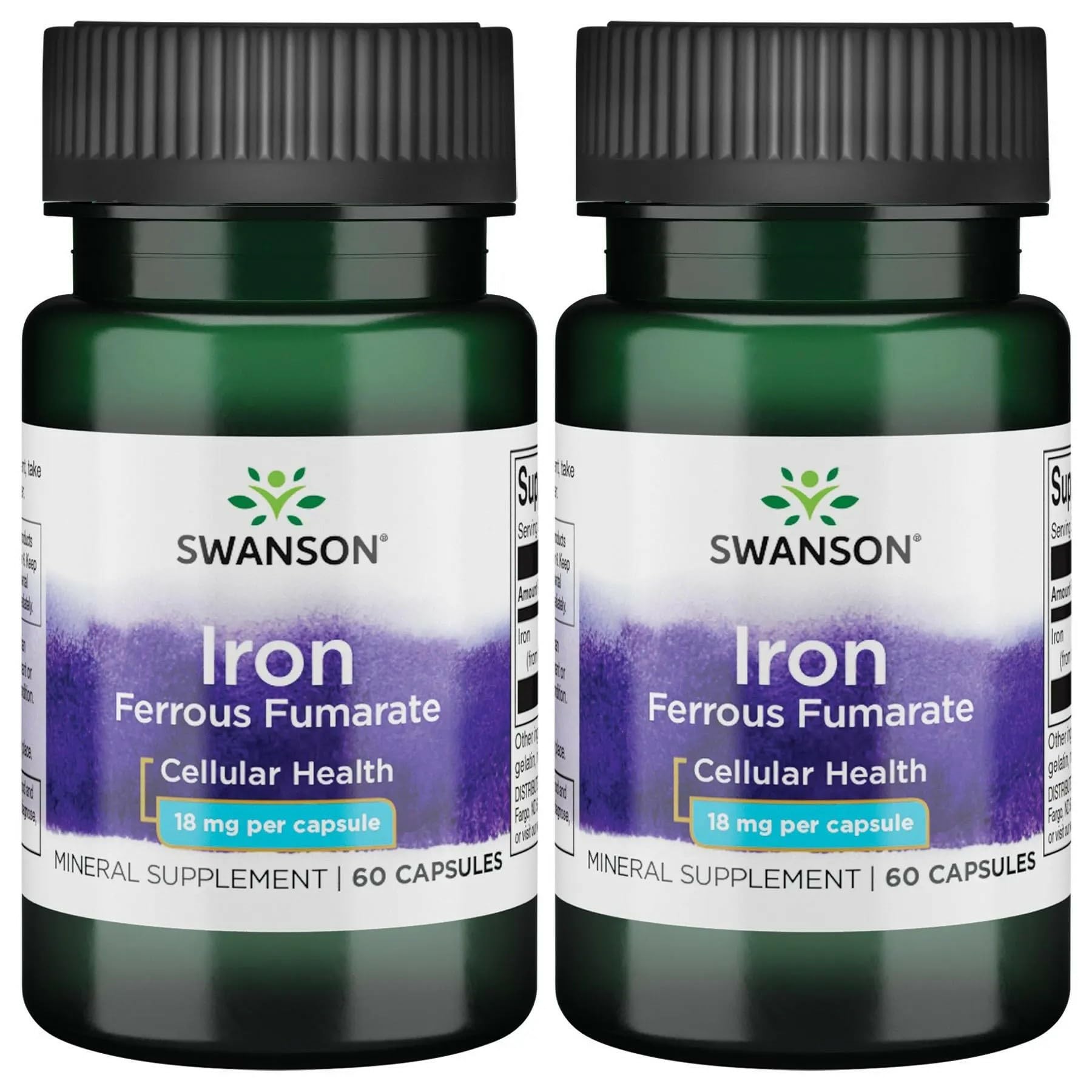 Swanson iron supplement for energy
