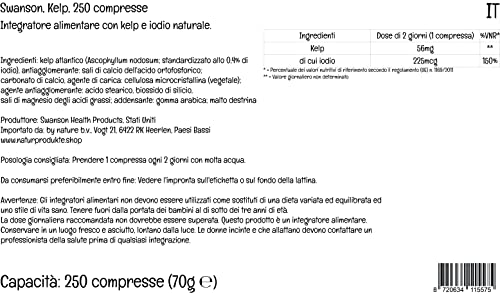 Swanson kelp for healthy metabolism