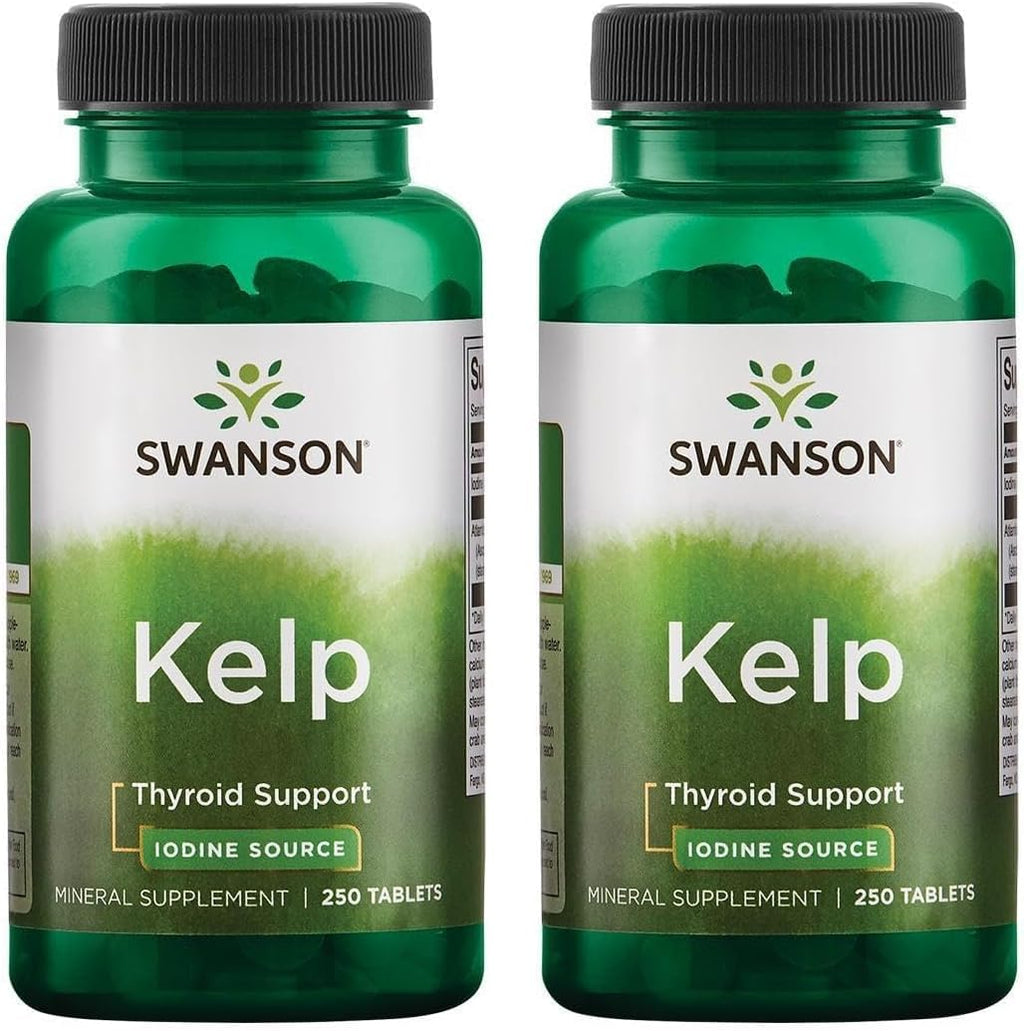 Swanson Kelp iodine supplement tablets