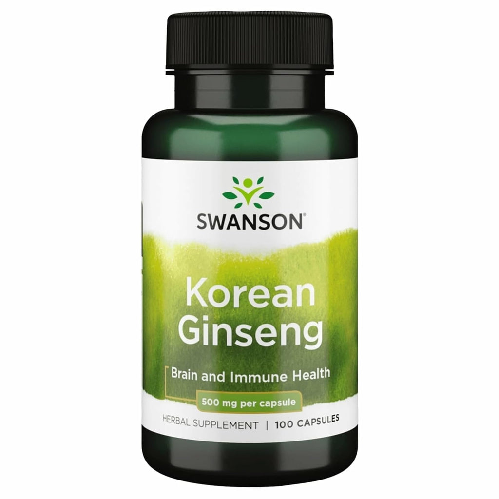 Swanson Korean ginseng health benefits