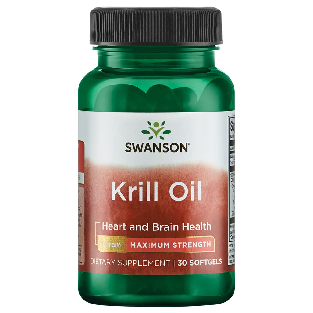 Swanson krill oil softgels benefits