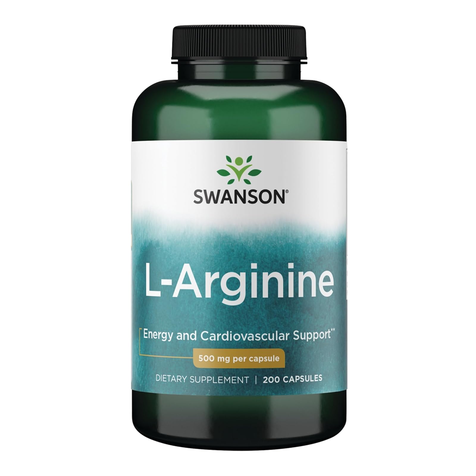 Swanson L-Arginine 500 mg capsules