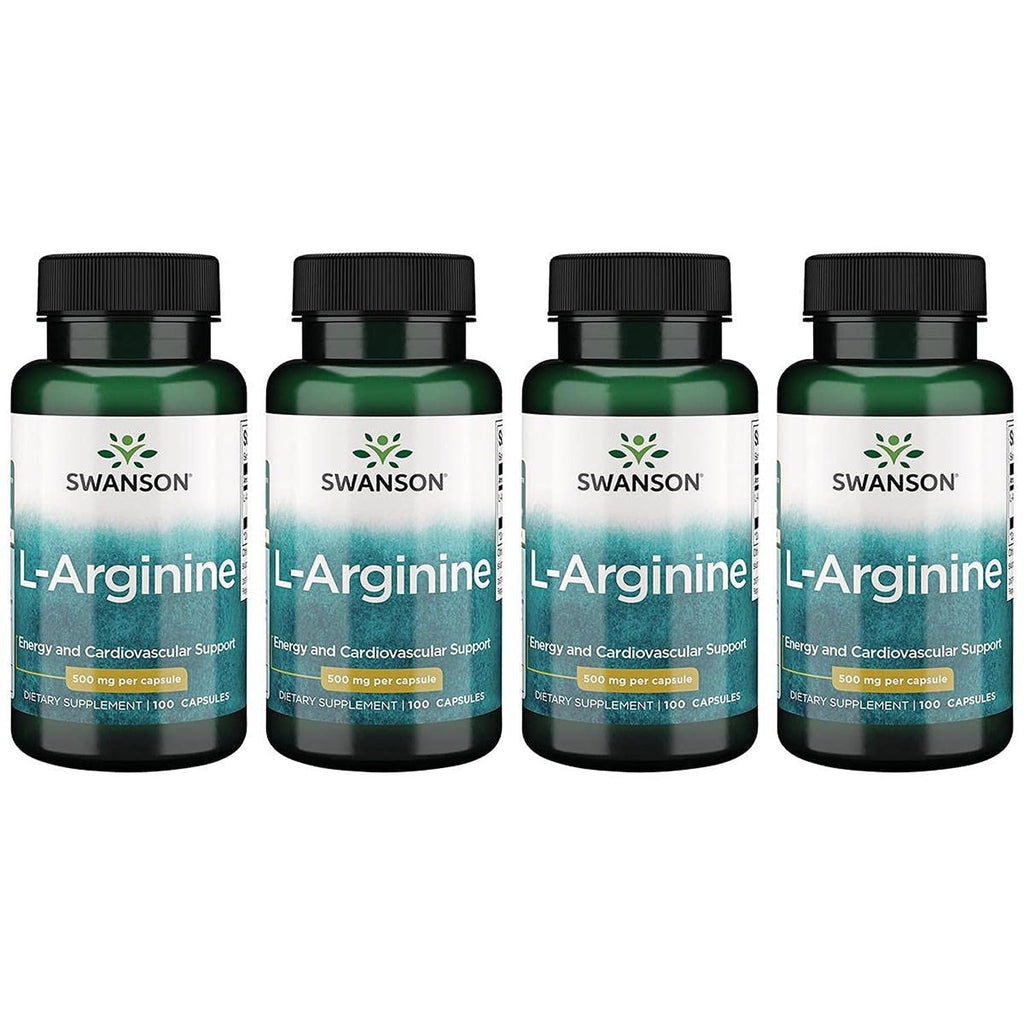 Swanson L-Arginine 500 mg capsules
