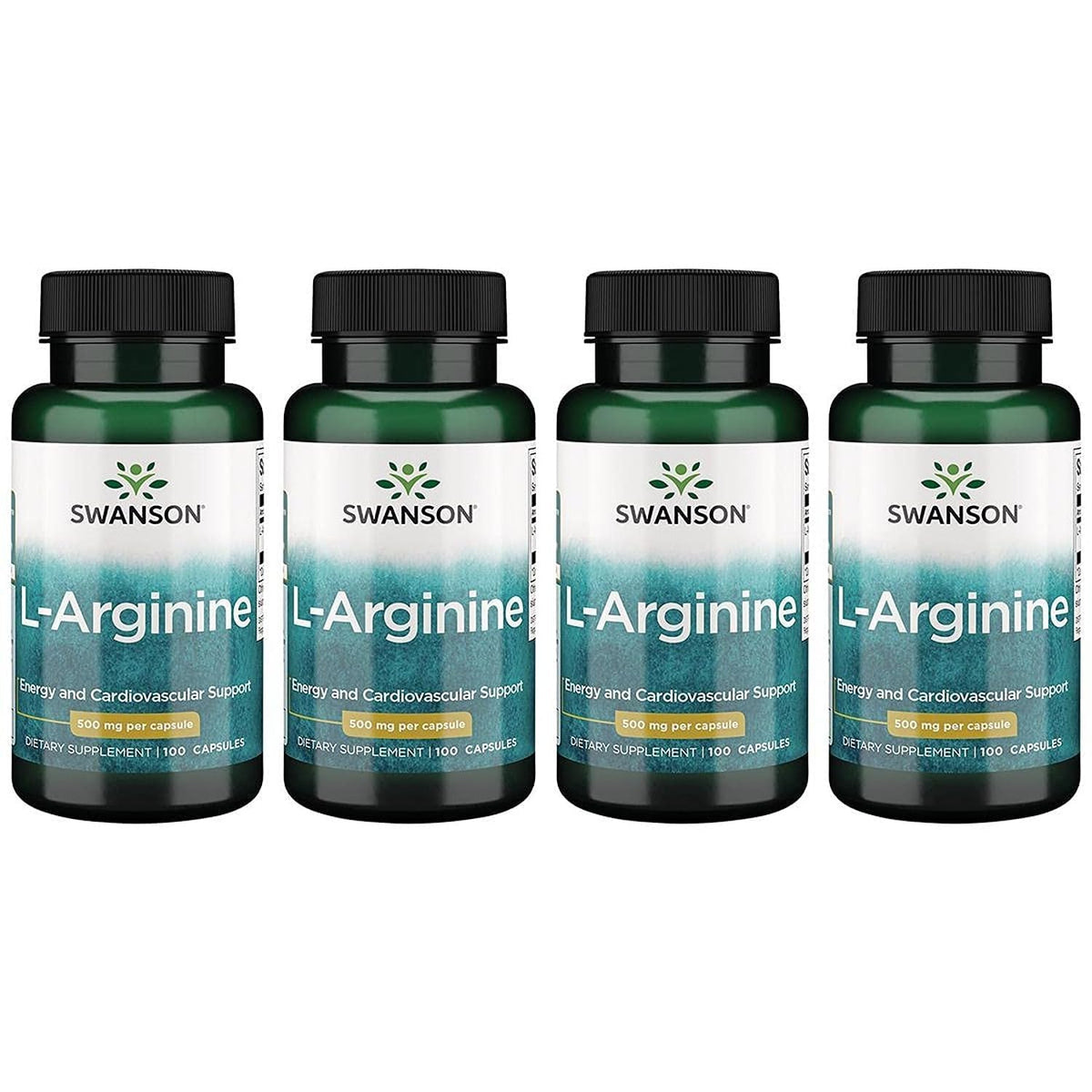 Swanson L-Arginine 500 mg capsules