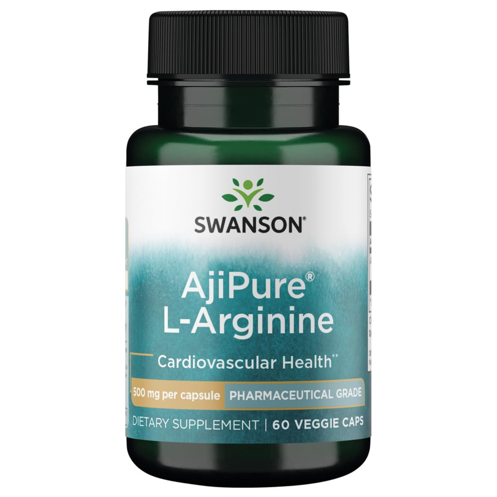 Swanson L-Arginine 500 mg capsules
