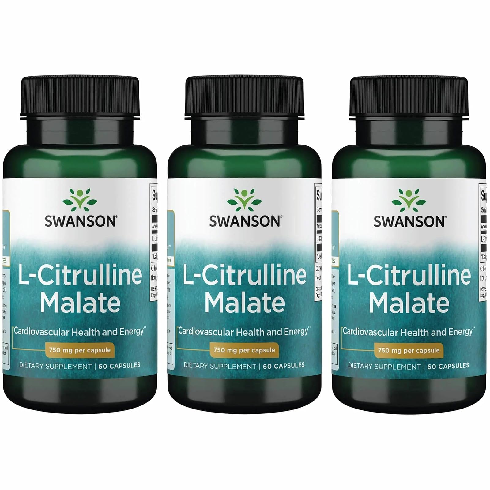 Swanson L-Citrulline Malate capsules
