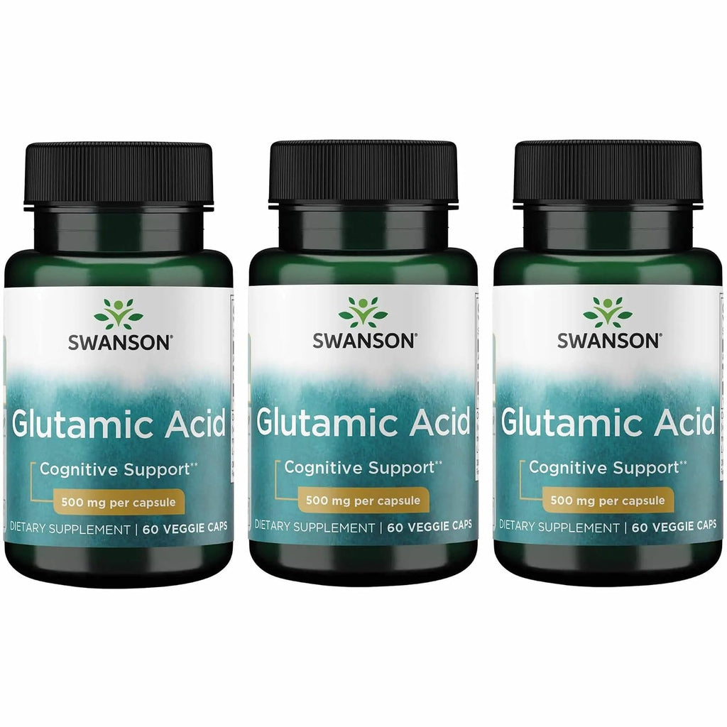 swanson l-glutamic acid capsules