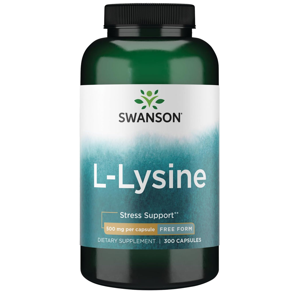 swanson l-lysine 500 mg capsules