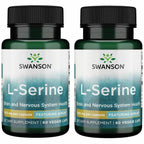 Swanson L-Serine 500 mg capsules