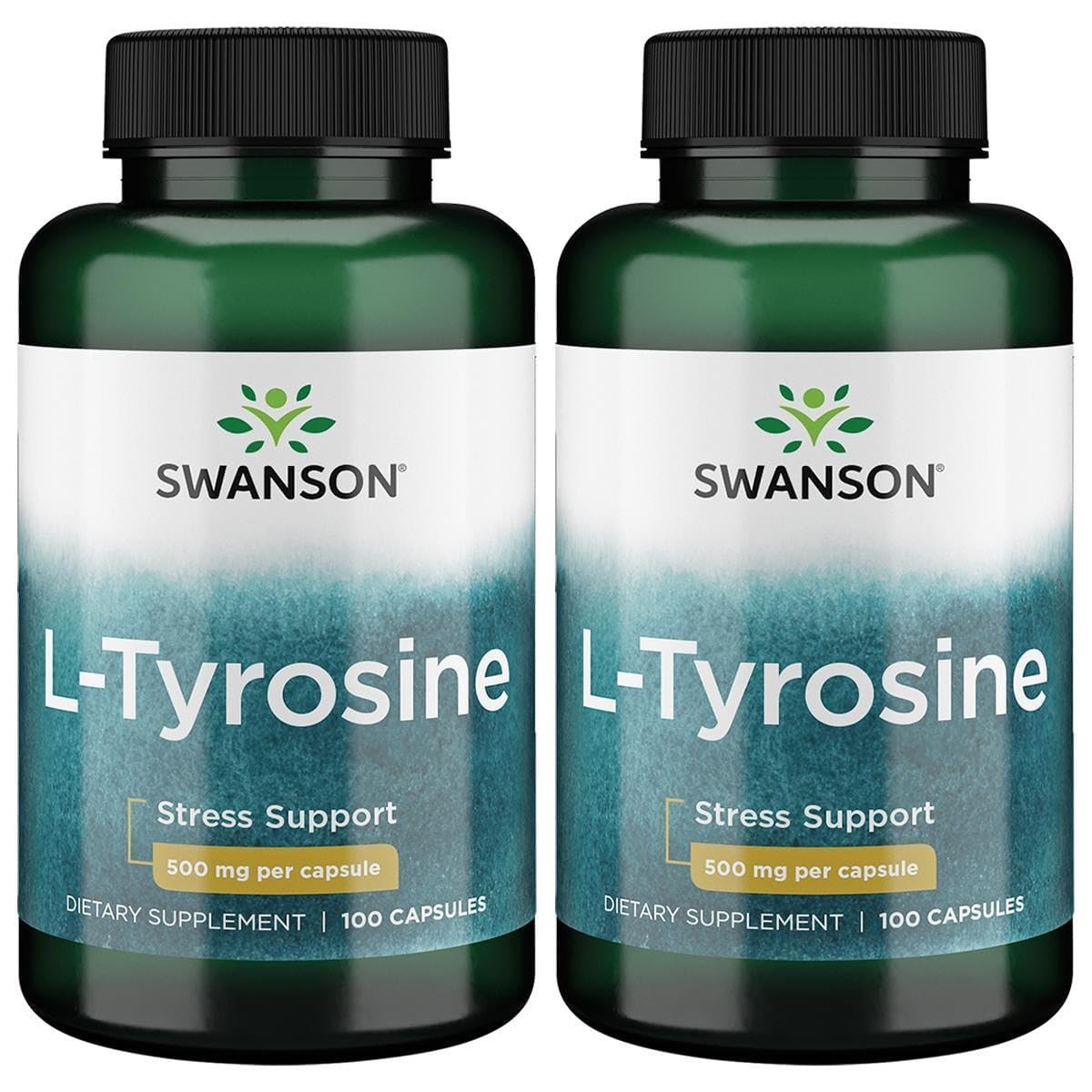 Swanson L-Tyrosine 500 mg capsules for energy