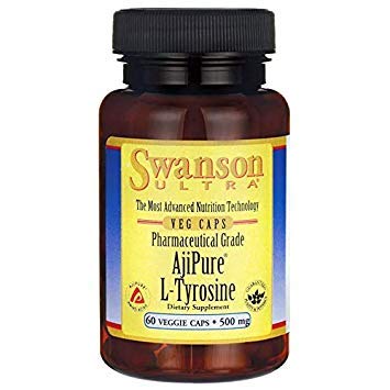 Swanson L-Tyrosine 500mg capsules