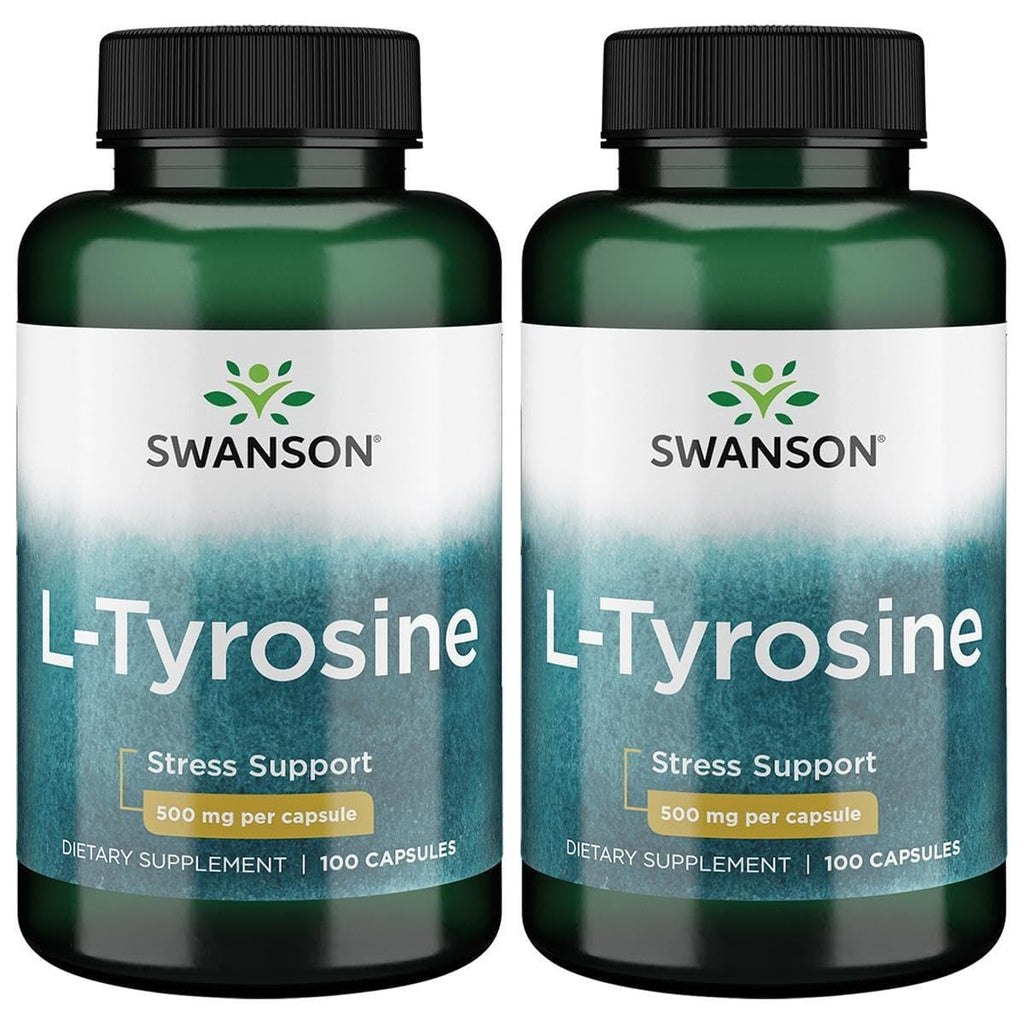 Swanson L-Tyrosine stress support supplement