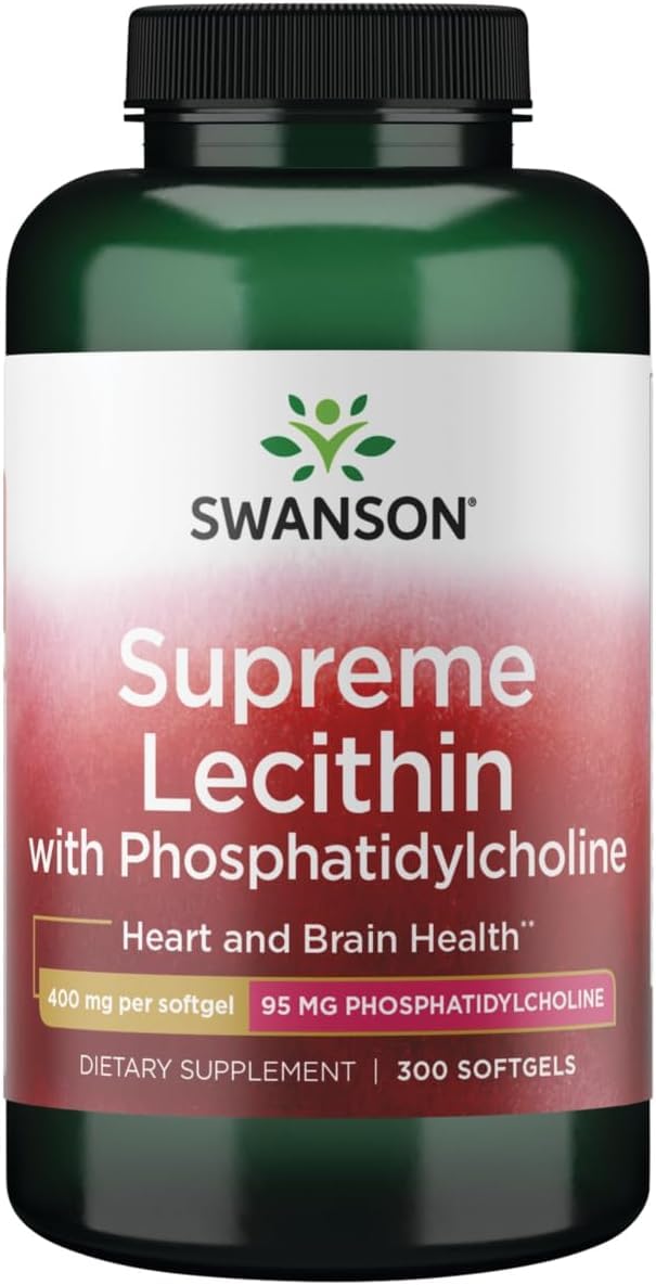 Swanson lecithin softgels for brain health