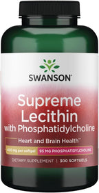 Swanson lecithin softgels for brain health