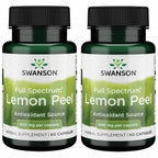 Swanson lemon peel capsules for vitamin C